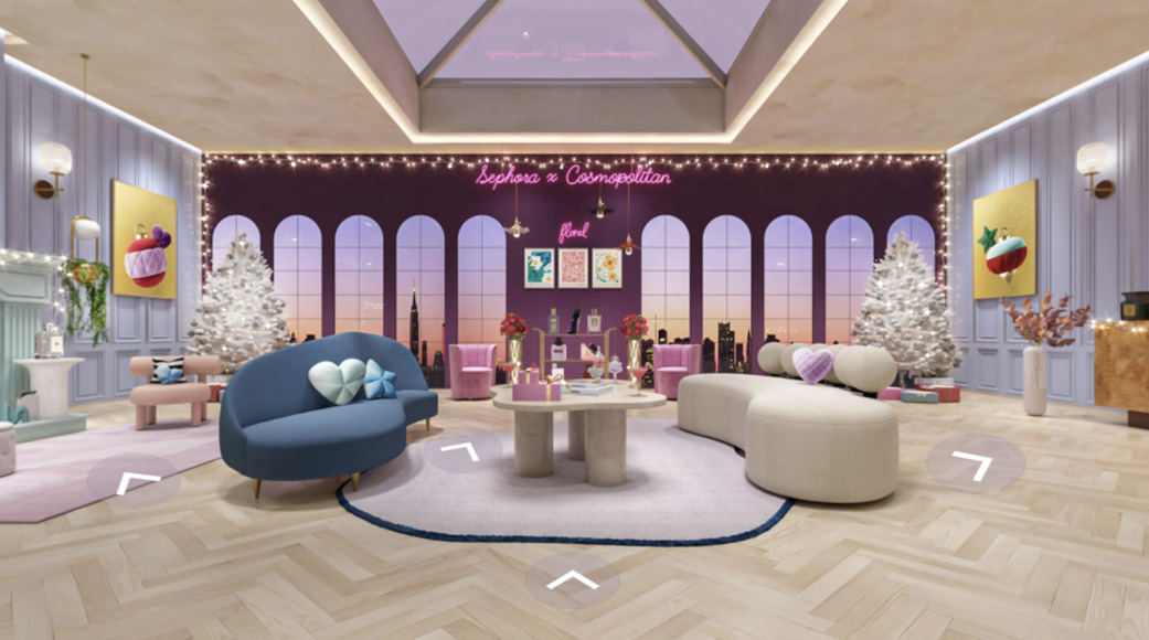 Sephora x Cosmopolitan Virtual Gifting Suite